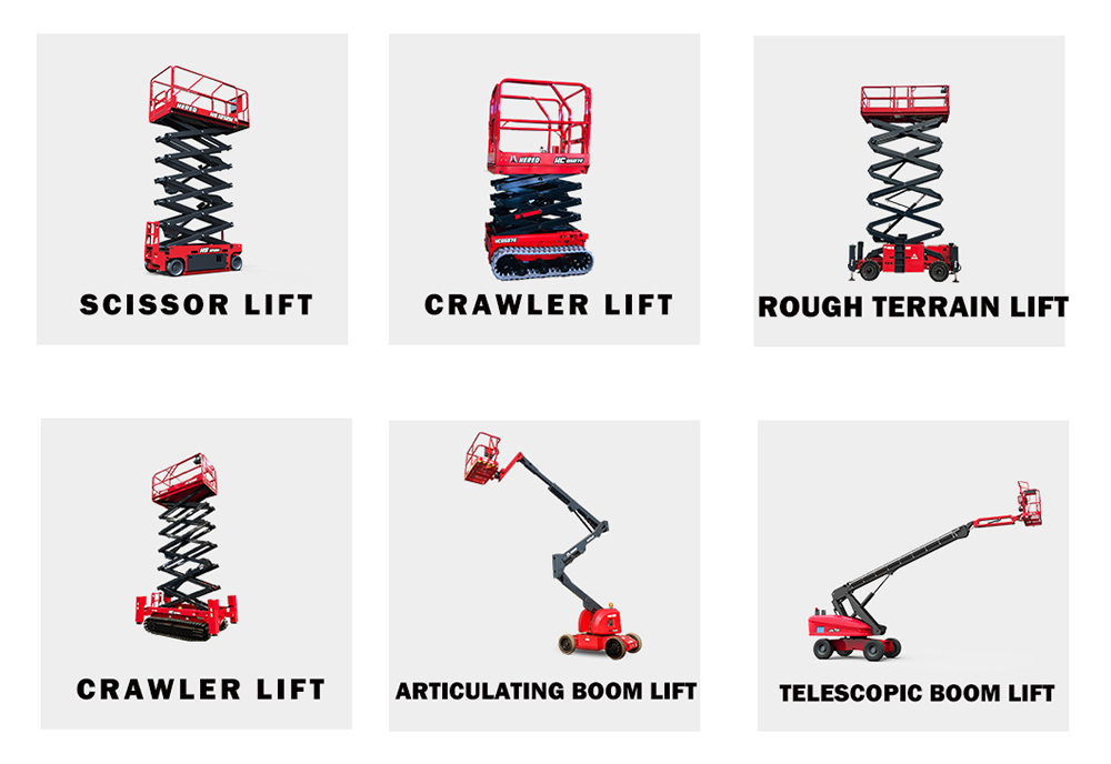 Self Propelled Hydraulic / Electric Mini Scissor Lift - HERED