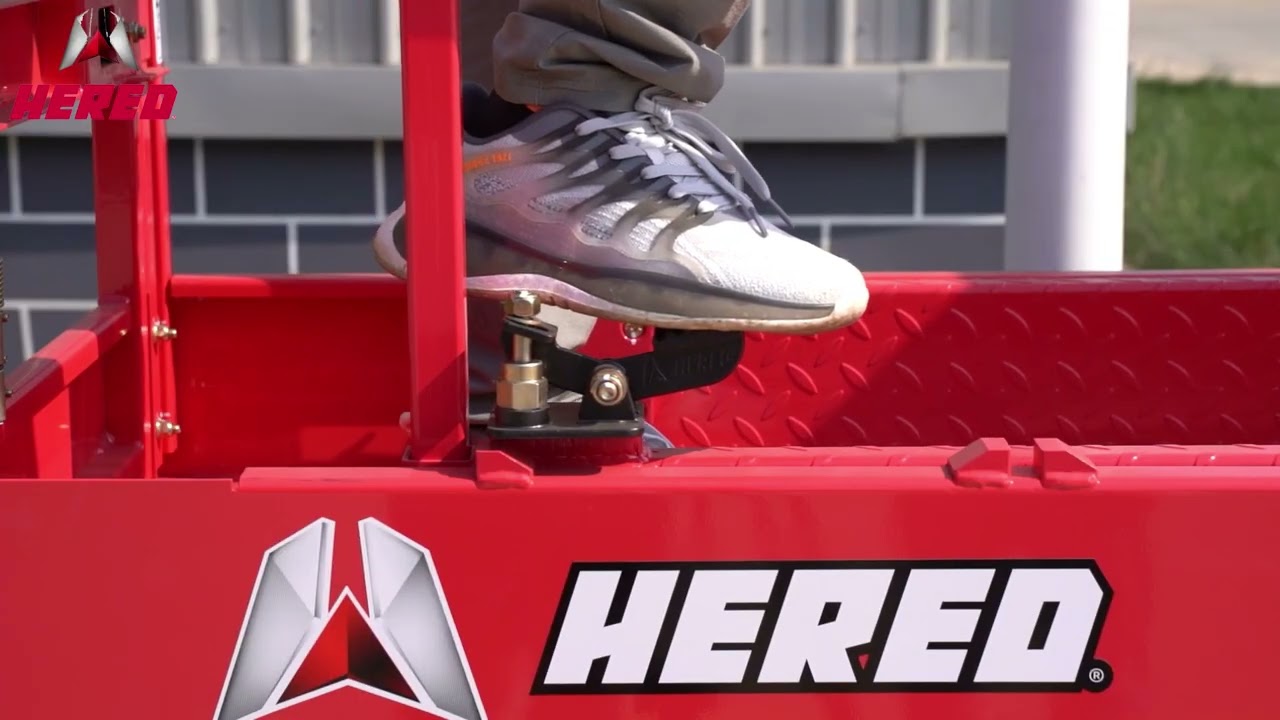 Aerial Work Mobile Scissor Man Lift Table - HERED