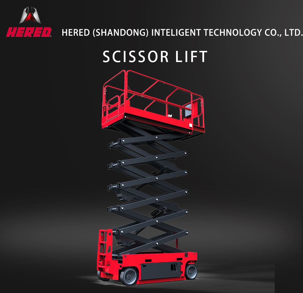 Mobile Self-propelled Aerial Scissor Lift Work Platform - HERED